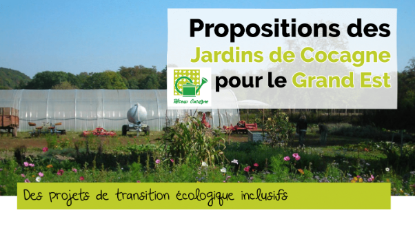 Les jardins de Cocagne dans le Grand Est - Réseau Cocagne