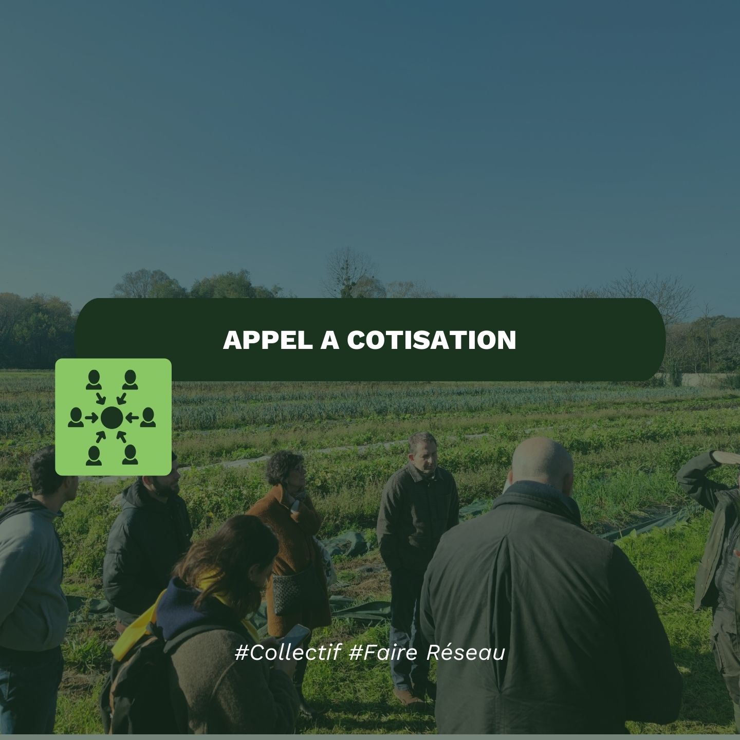 Appel à cotisation 2025 - Réseau Cocagne