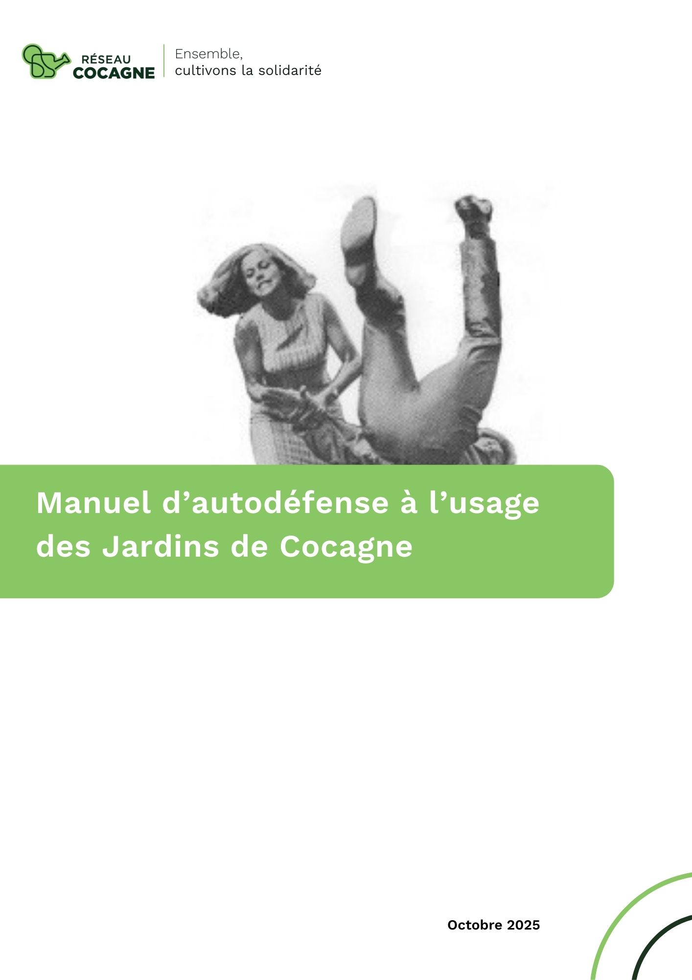 Manuel d'auto-défense à l'usage des Jardins de Cocagne - Réseau Cocagne